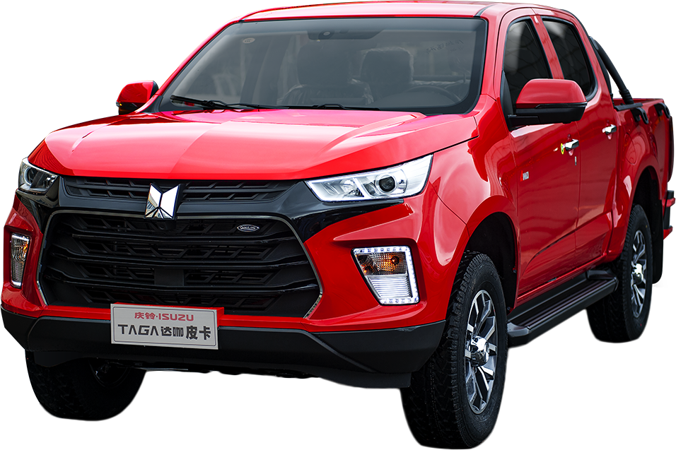 Qingling ISUZU 4X2 Pickup Truck Double Cabin Euro VI - Buy Pickup truck ...